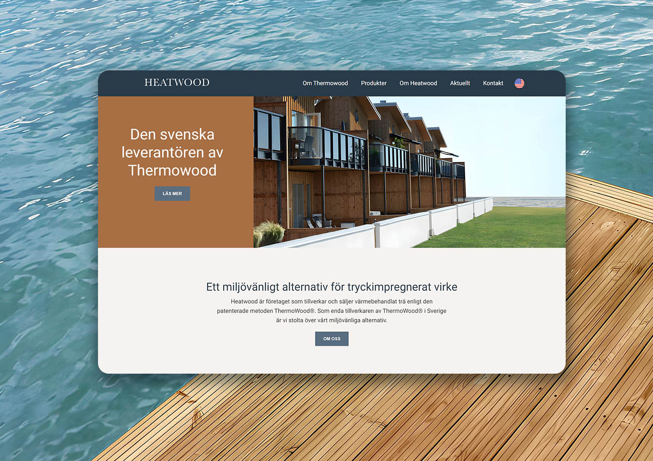 Heatwood - GoWeb Webbyrå i Gävle hjälper dig med hemsida & grafisk profil!